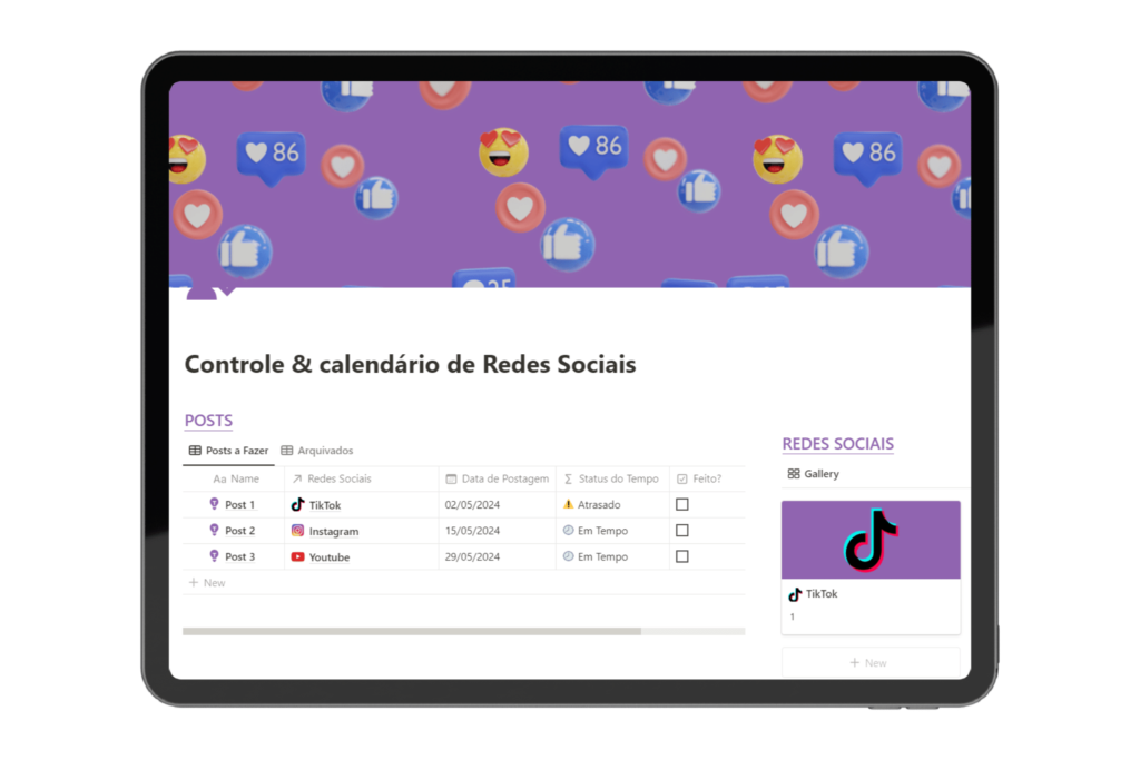 Início - Templates de Notion
