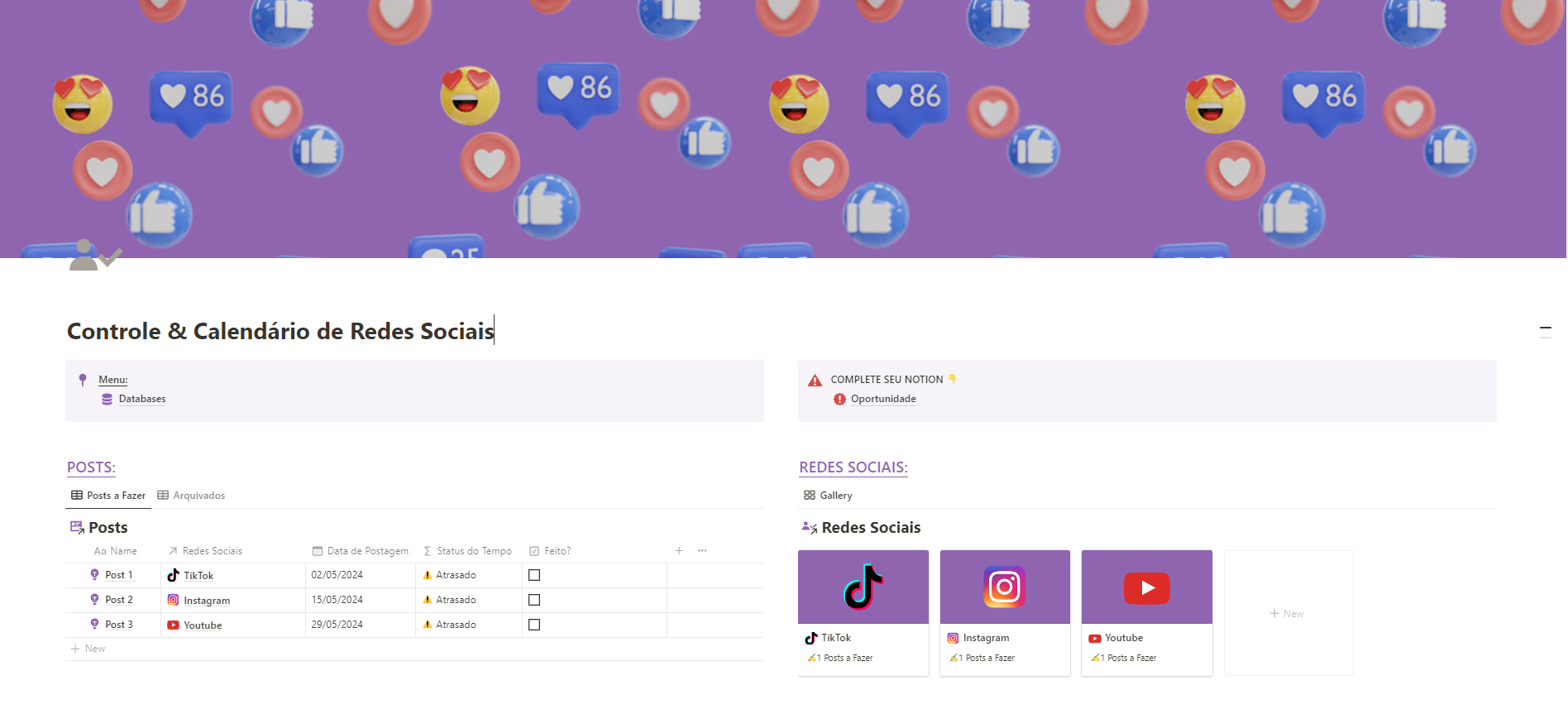 Os Melhores Templates Gratuitos de Notion - Templates de Notion